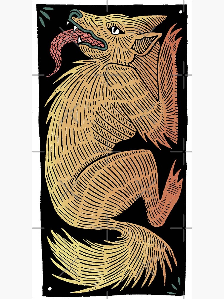 "Devil Dog Appalachian Canine Cryptid" Photographic Print for Sale by ...