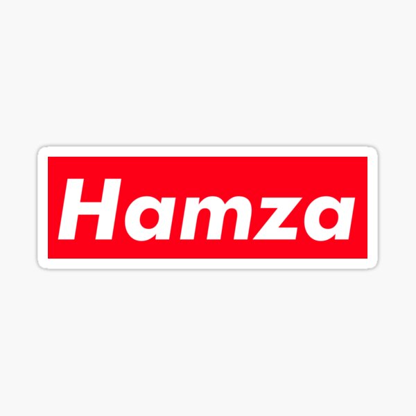 Hamza Stickers | Redbubble