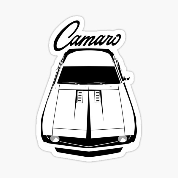 69 Camaro Stickers | Redbubble