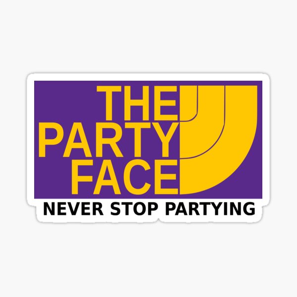 " ECU LIT PARTY TIME!" Sticker for Sale by soggydoggylife | Redbubble