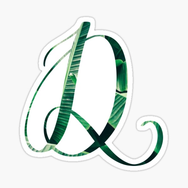 "D initial cursive " Sticker by LFariaDesign | Redbubble