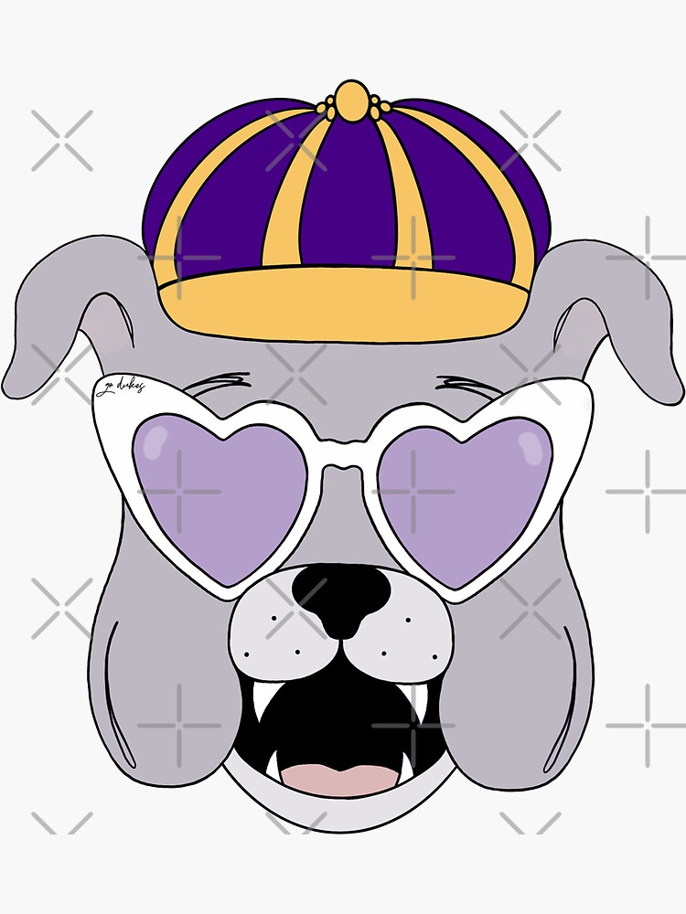 "Duke Dog " Sticker by gabbydermody | Redbubble