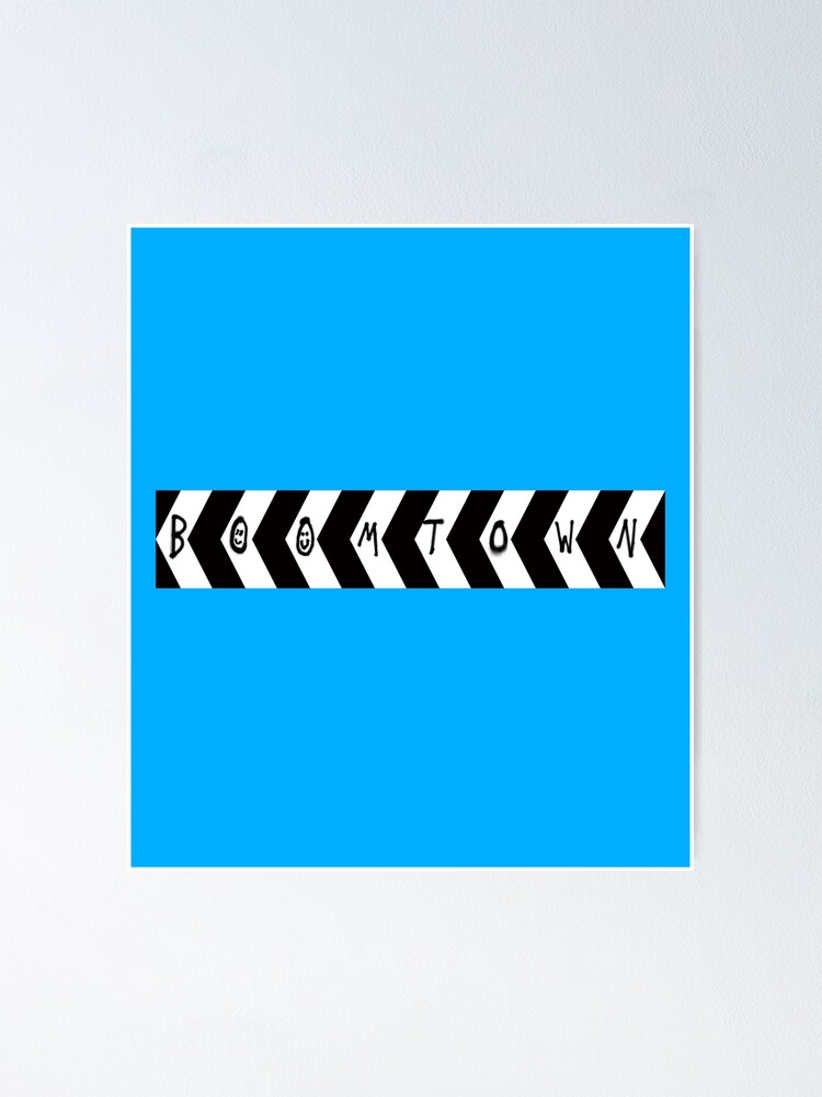 "Boomtown Blackburn Raves" Poster by PiggyBlack | Redbubble