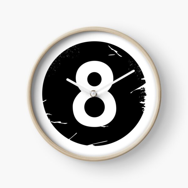 8 Ball Pool Clocks | Redbubble