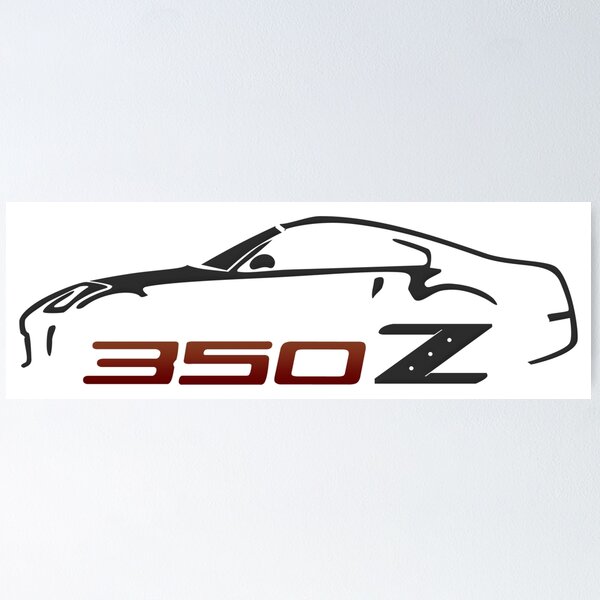 "Nissan 350Z" Poster for Sale by AlongFeast | Redbubble