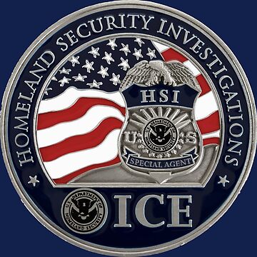 Logotipo De Dhs Hsi Homeland Security Investigations H.S.I. Special