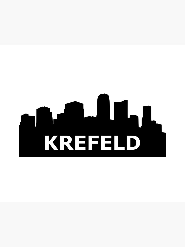 "Krefeld Skyline" Poster for Sale by gulden | Redbubble