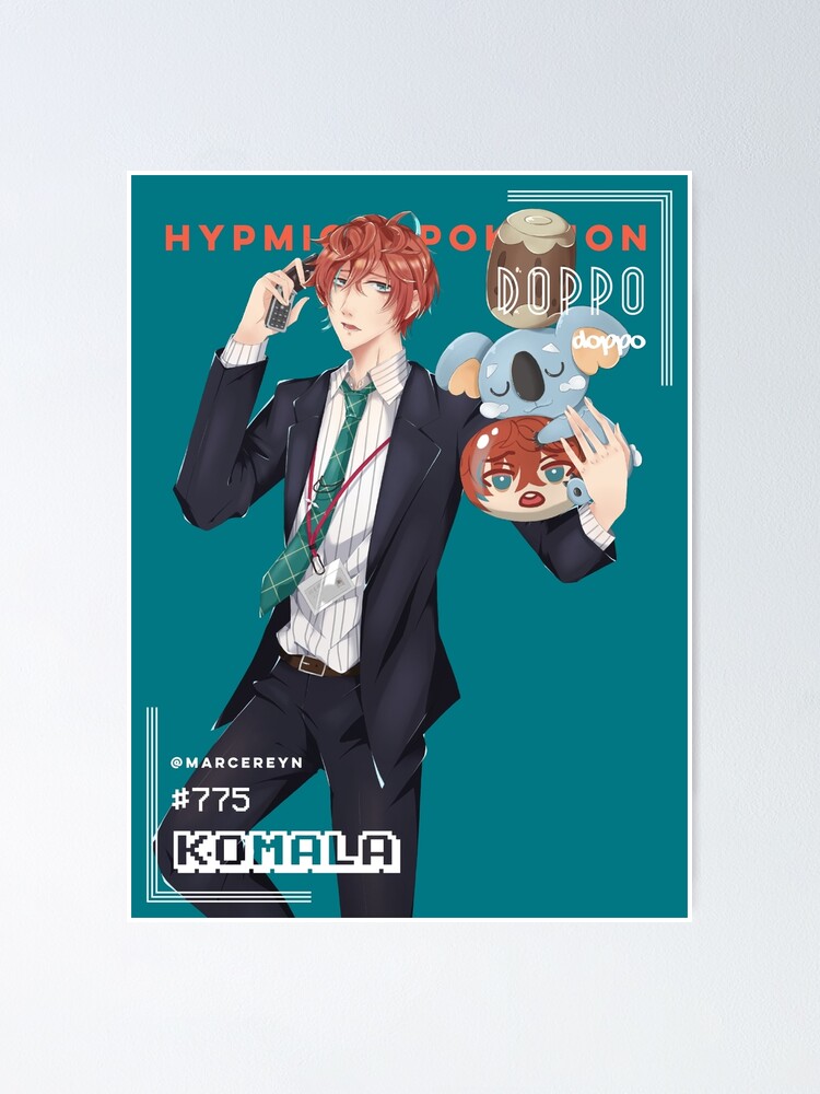"HypMic x Pokemon: Doppo & Komala" Poster for Sale by quincy-t | Redbubble