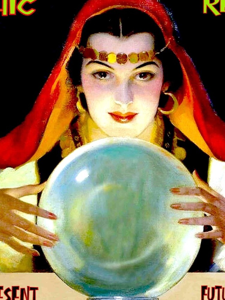 "PSYCHIC READINGS : Vintage Fortune Teller Advertising Print" iPhone ...