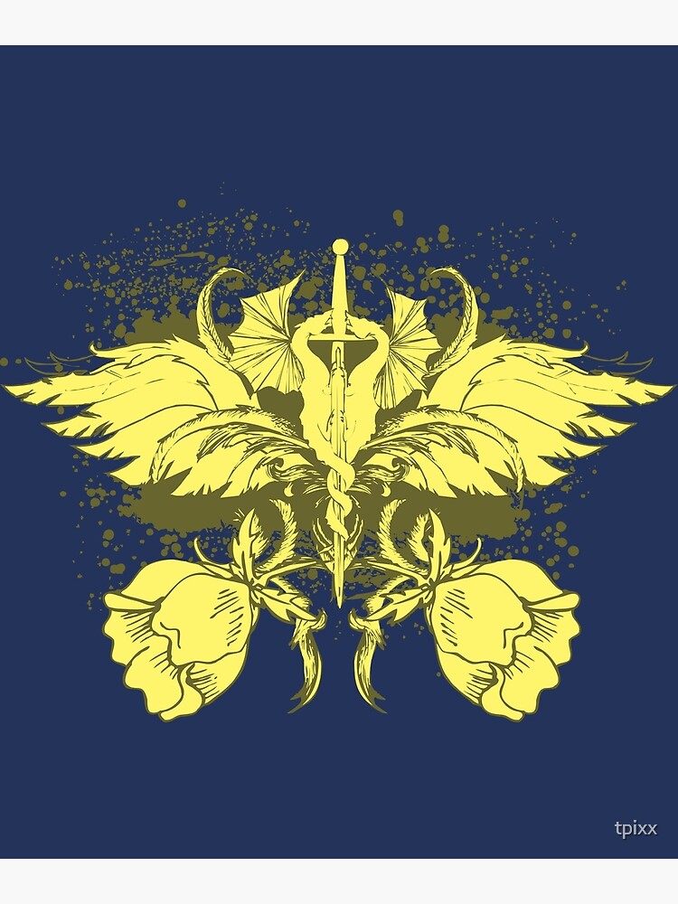 "The Flower Sword" Poster for Sale by tpixx | Redbubble