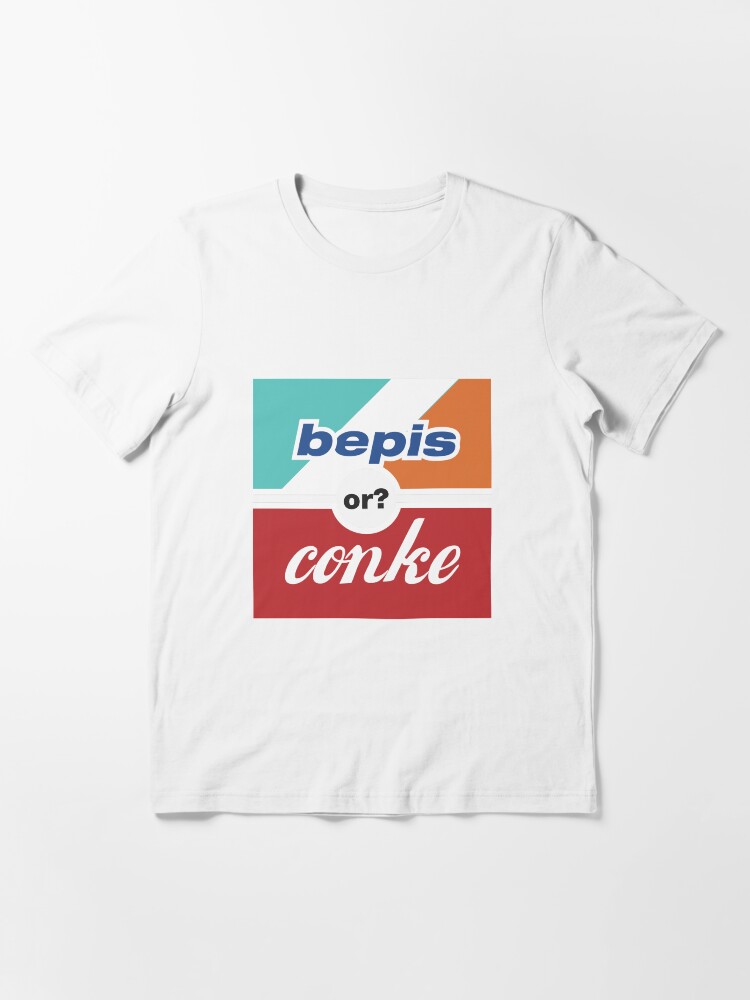 "bepis or conke" T-shirt by mbahndil | Redbubble | cola meme t-shirts ...