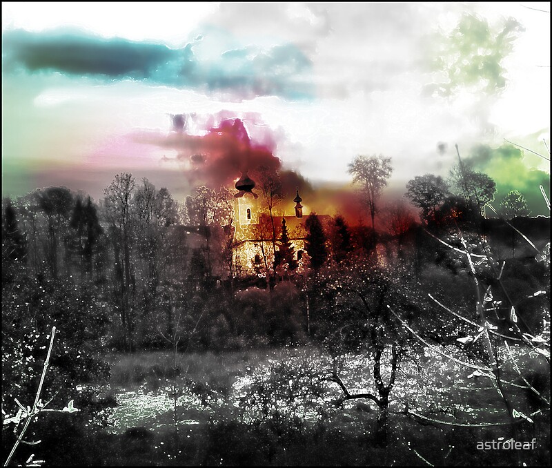 ""Burning Museum"" by astroleaf | Redbubble