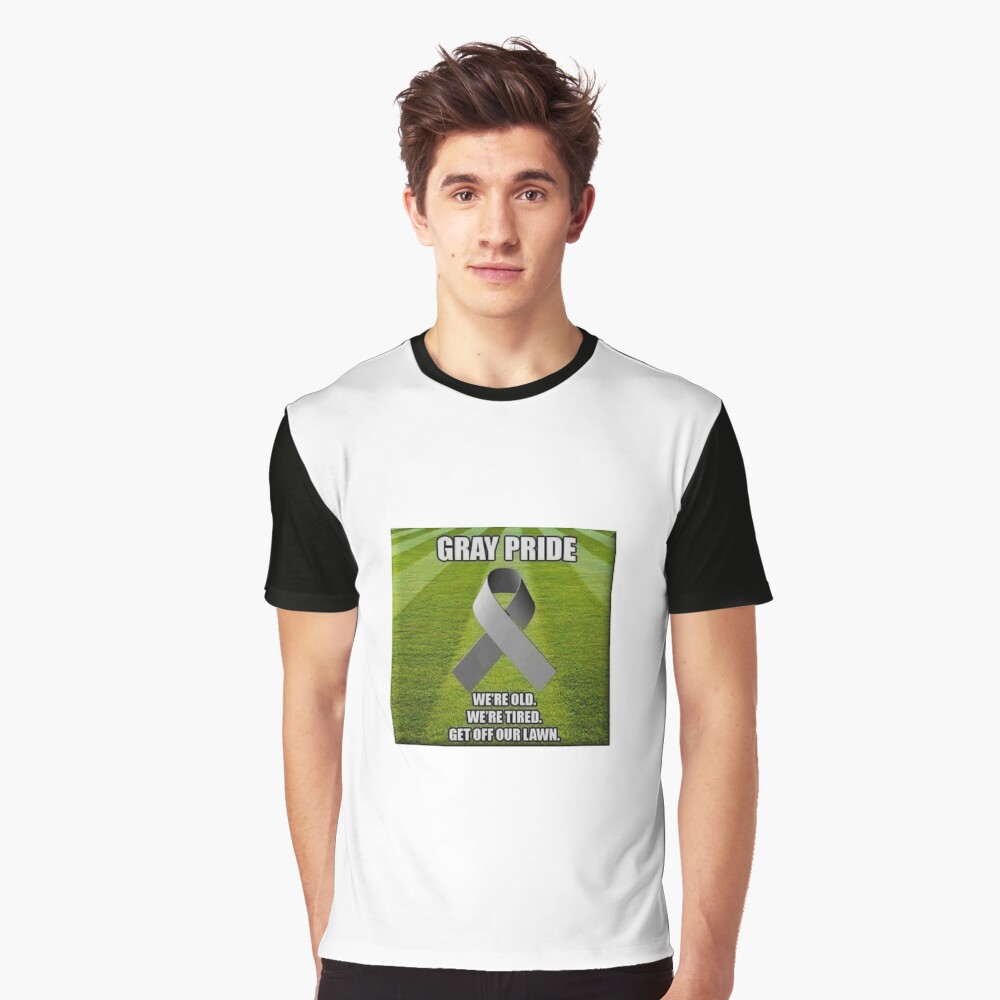 "Gray Pride" Sticker for Sale by lawrencebaird | Redbubble