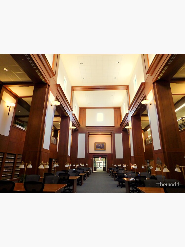 "HOMETOWN SERIES - UVA Law Library" Sticker by ctheworld | Redbubble