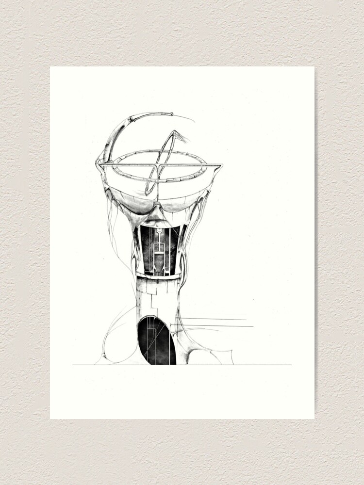 "Gyroscope drawing" Art Print by sbland | Redbubble