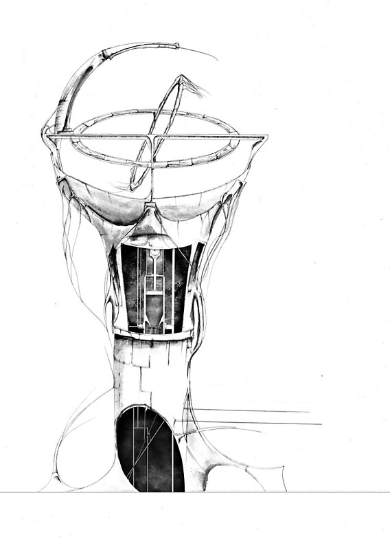 "Gyroscope drawing" by sbland | Redbubble