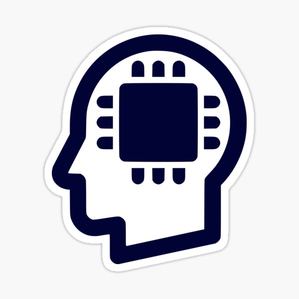 "Generation Byte Chip in Head Logo" Sticker for Sale by GenerationByte ...