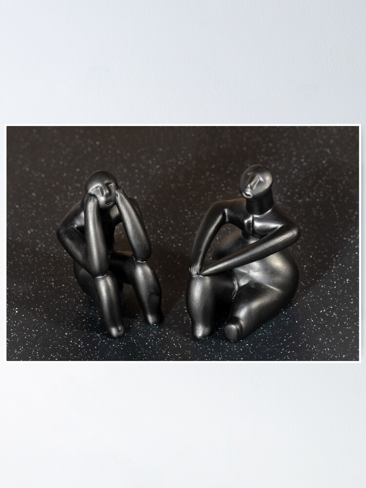 "The Thinker and the Sitting Woman Neolithic Masterpieces" Poster for ...