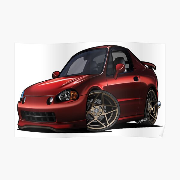 "1993 HONDA del Sol" Poster by RCJM-Design | Redbubble