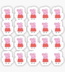 Peppa Stickers | Redbubble