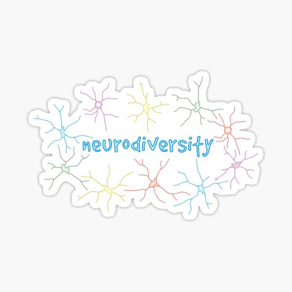 "Neurodiversity" Sticker for Sale by xGatherSeven | Redbubble