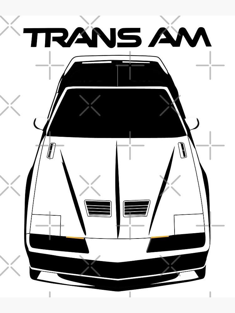 "Pontiac Firebird Trans Am 3rd generation - T-top" Poster for Sale by ...