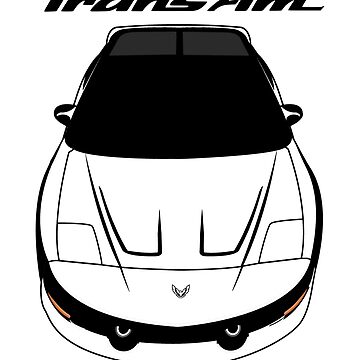"Pontiac Firebird Trans Am 93-97 4th generation" Sticker for Sale by ...