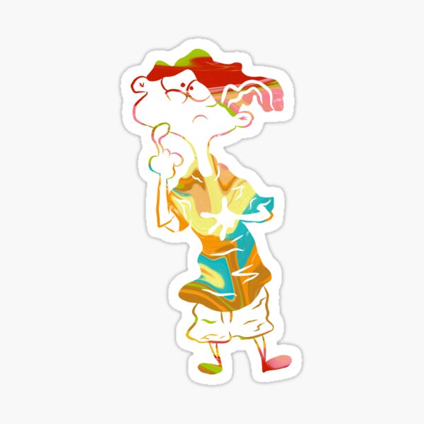 "Concerned Edd" Sticker for Sale by RoserinArt | Redbubble