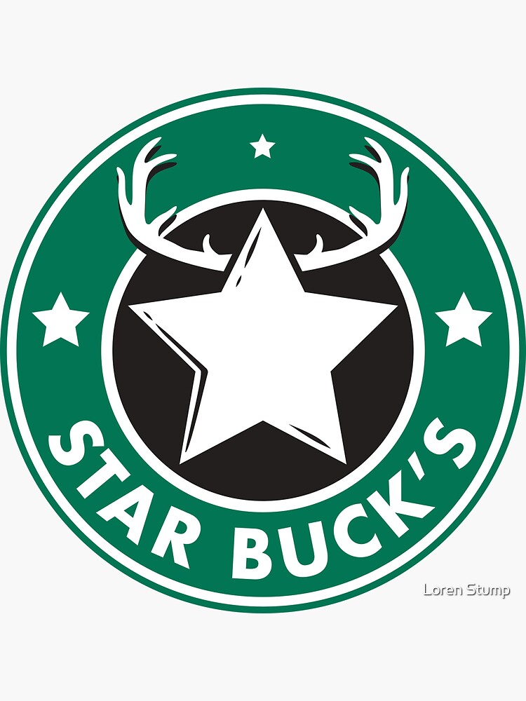Pegatina «Logotipo de Star Buck» de loren-stump | Redbubble