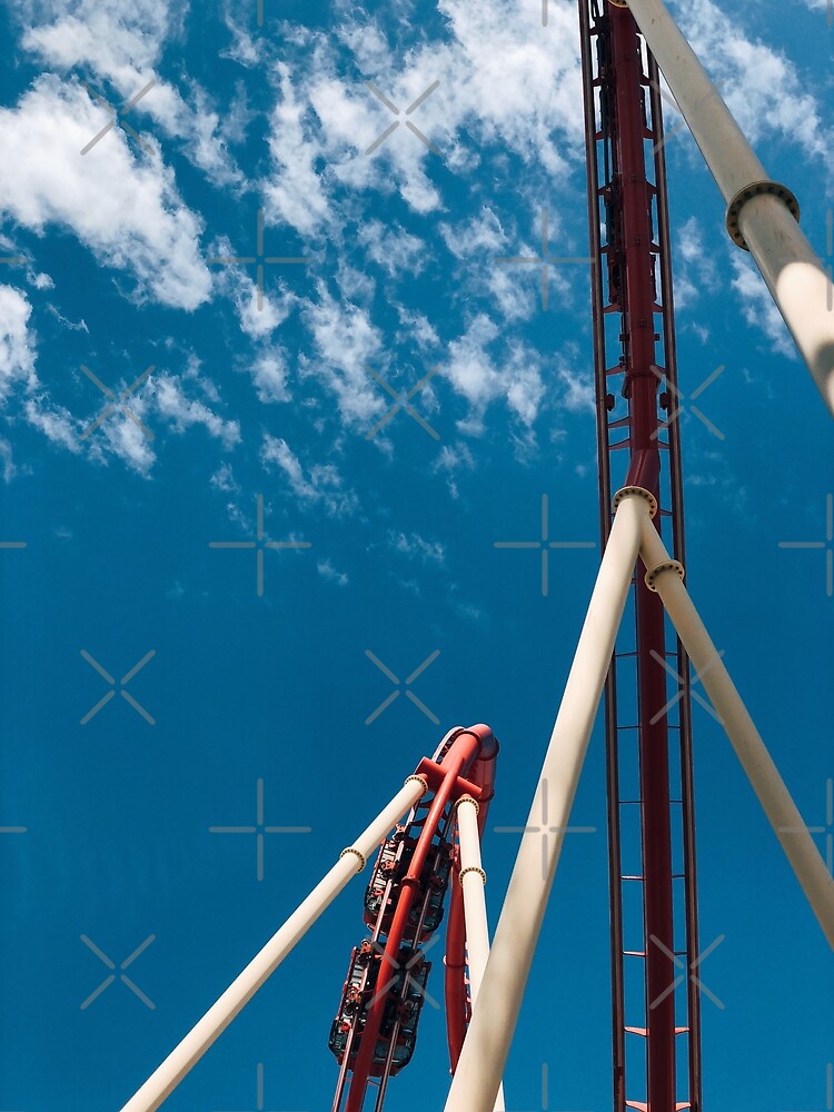 "Hollywood Rip Ride Rockit Roller Coaster" Poster by whateveramsey ...