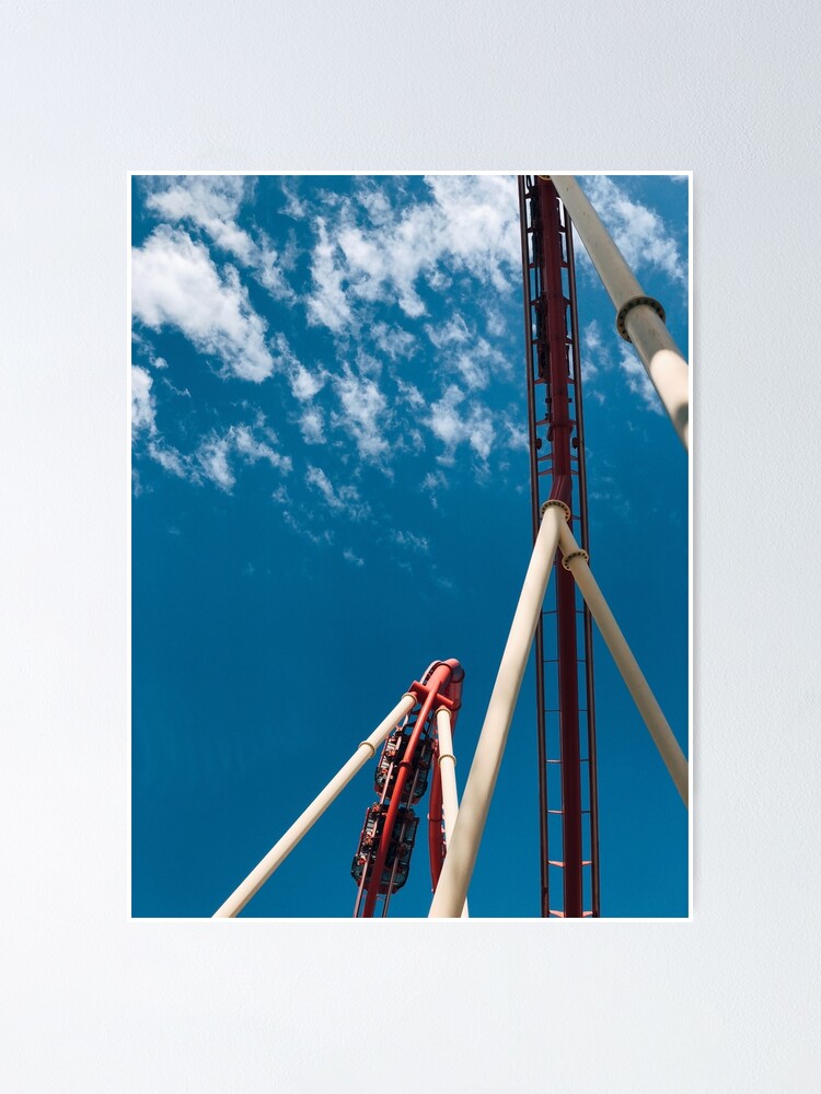 "Hollywood Rip Ride Rockit Roller Coaster" Poster by whateveramsey ...