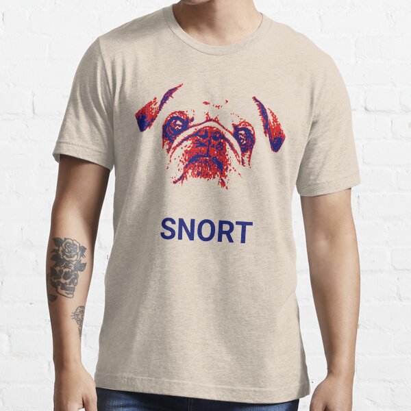 "Snort" T-shirt for Sale by childofthecorn | Redbubble | pug t-shirts ...