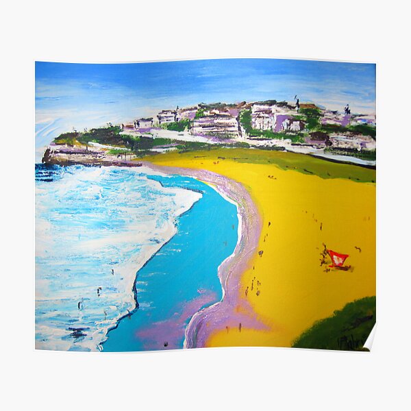 "Bondi " Poster by gillsart | Redbubble