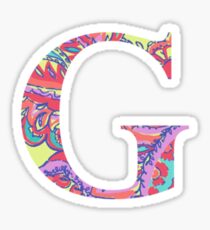 Letter G: Stickers | Redbubble