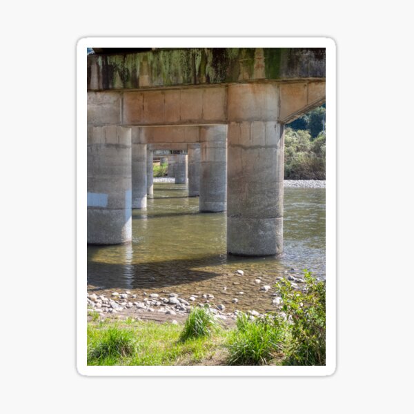 "Silverstream Rail Bridge" Sticker for Sale by urbanfragments | Redbubble