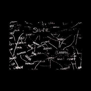 "the L word chart" Sticker for Sale by omgiavanna | Redbubble