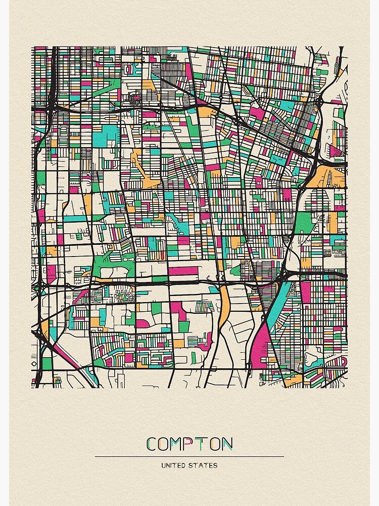 Compton City Map