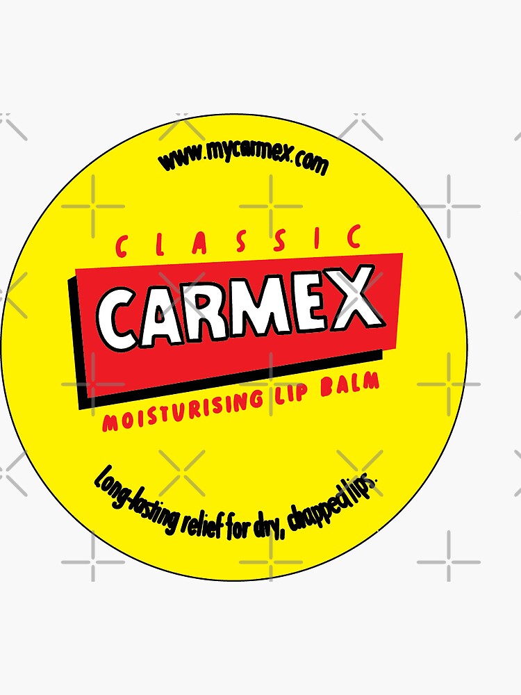 "carmex" Sticker for Sale by julietteparla | Redbubble