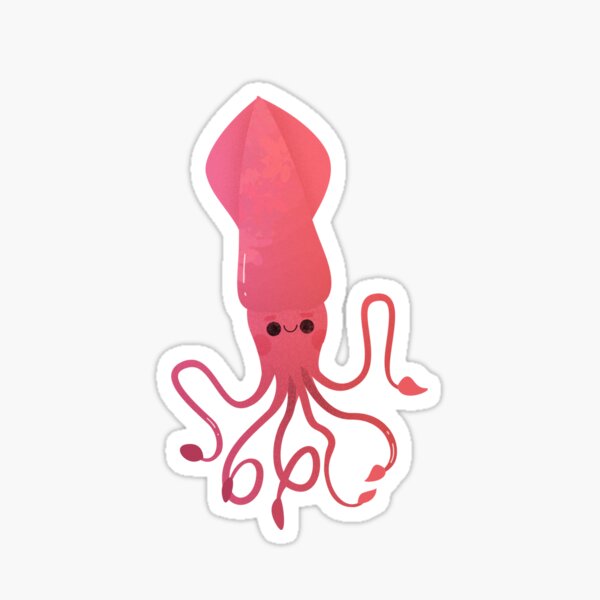 "Squid" Sticker by ernestember2 | Redbubble