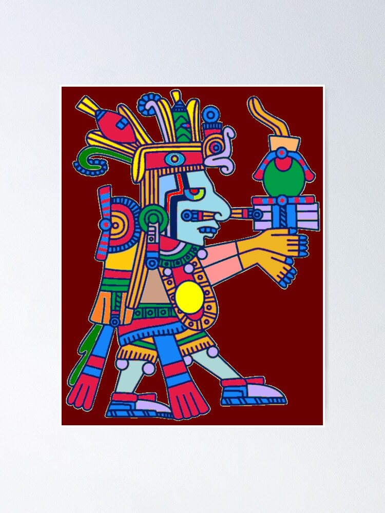"Centeotl" Poster by valentinpereda | Redbubble