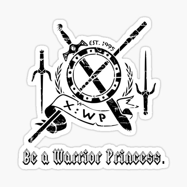 "Xena the Warrior Princess" Sticker for Sale by KikkaT | Redbubble