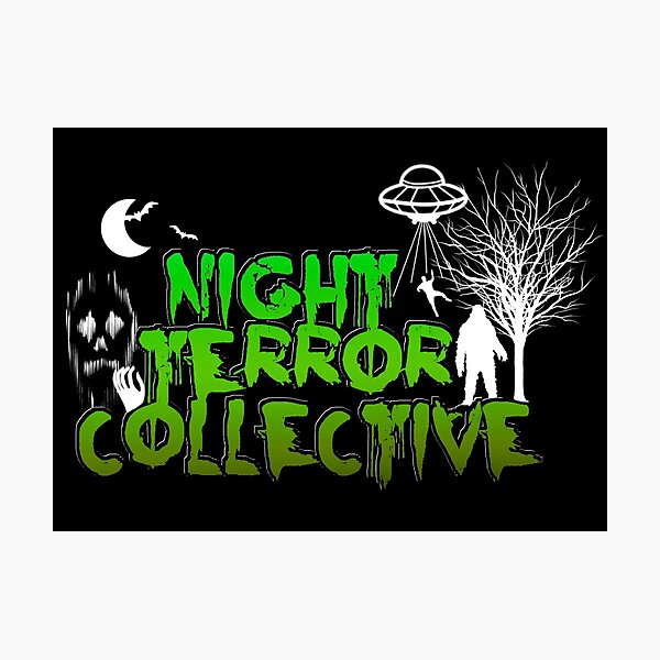 "NIGHT TERROR COLLECTIVE LOGO" Photographic Print by VixxxenDesigns ...