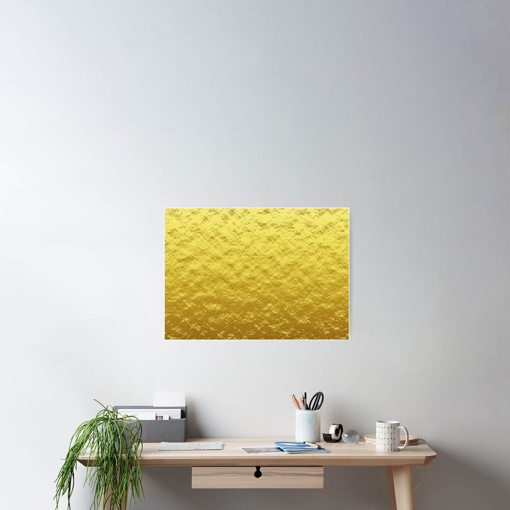 "Shiny Gold Color" Poster by tpixx | Redbubble