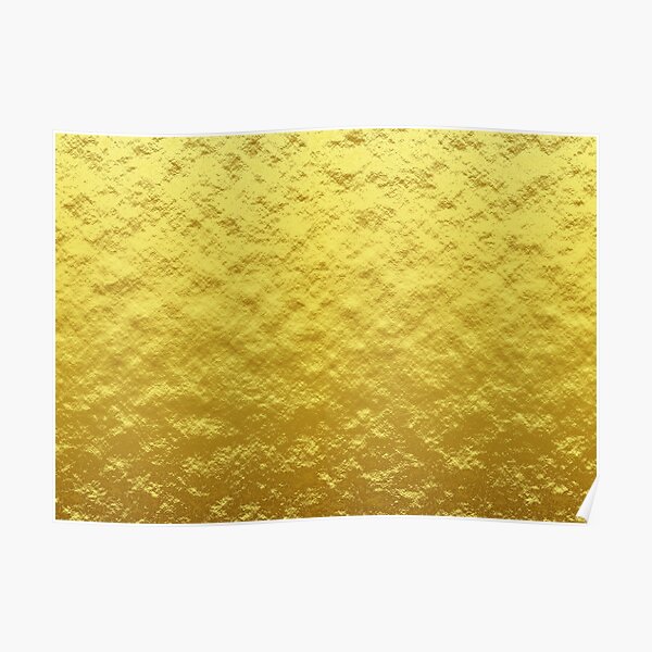 "Shiny Gold Color" Poster by tpixx | Redbubble