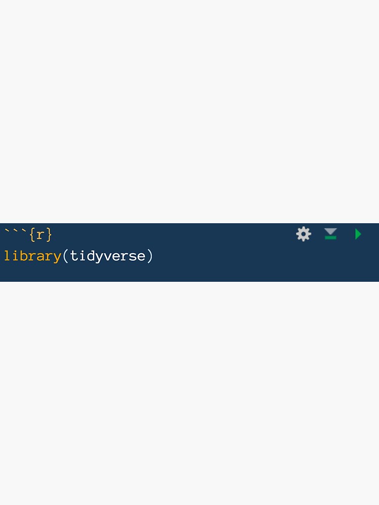 "library(tidyverse) sticker" Sticker for Sale by MakeItSing | Redbubble