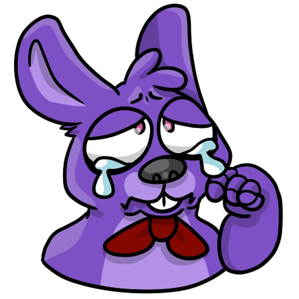 "FNAF Bonnie - Crying" by godtiermars | Redbubble