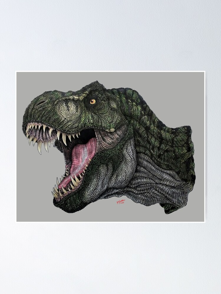 "Buck T-Rex, JPLW" Poster by nightdreamer43 | Redbubble