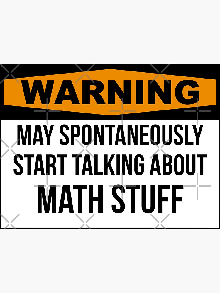 "Cool math" Sticker for Sale by silverorlead | Redbubble