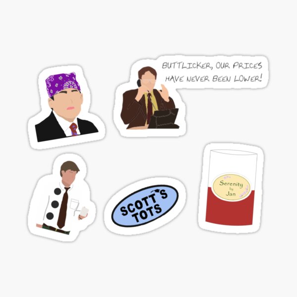"The Office Stickers Memes" Sticker by elizawilson | Redbubble
