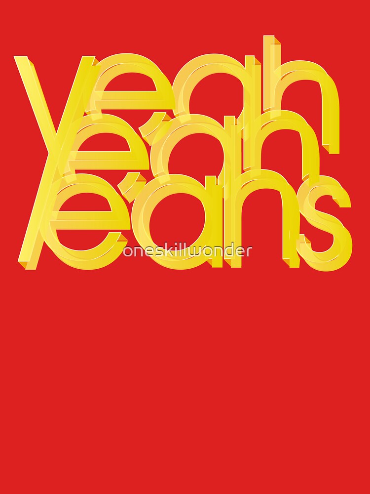 "Yeah Yeah Yeahs" Essential T-Shirt for Sale by oneskillwonder | Redbubble